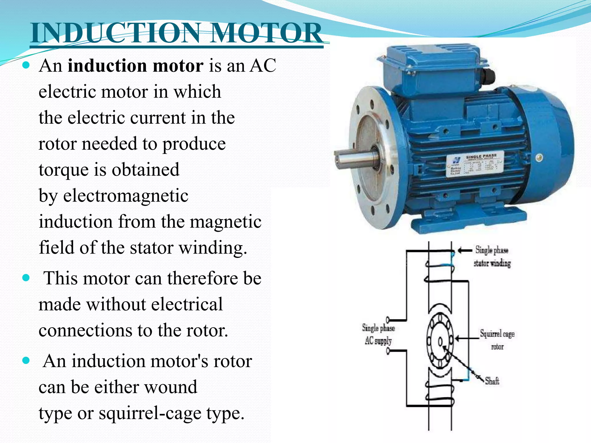 Speed Control Of Single Phase Induction Motor | PPTX