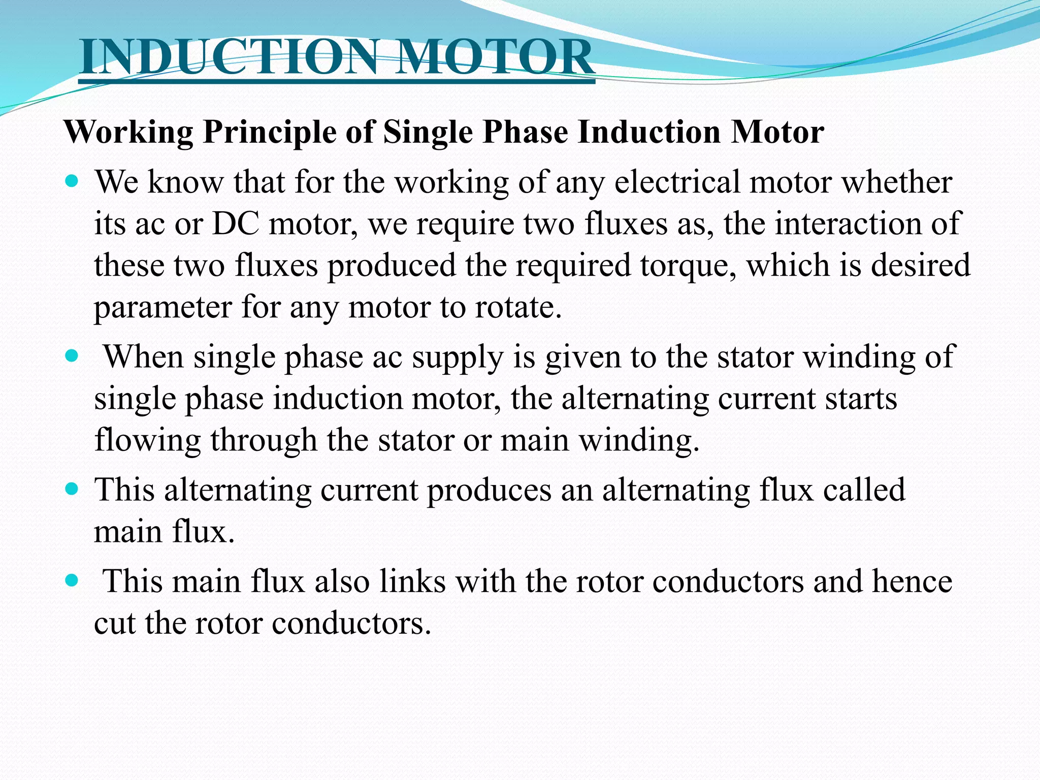 Speed Control Of Single Phase Induction Motor | PPTX
