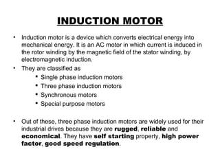 Speed control of Induction motors | PPT
