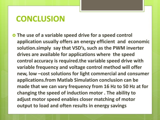 Speed Control Of Single Phase Induction Motor With Variable Frequency