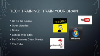 Technology Training Tips | PPT