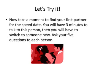 Speed dating | PPTX