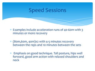 Speed development | PPTX