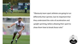 Linear Speed Development - Kildare GAA Youth Athletic Development ...