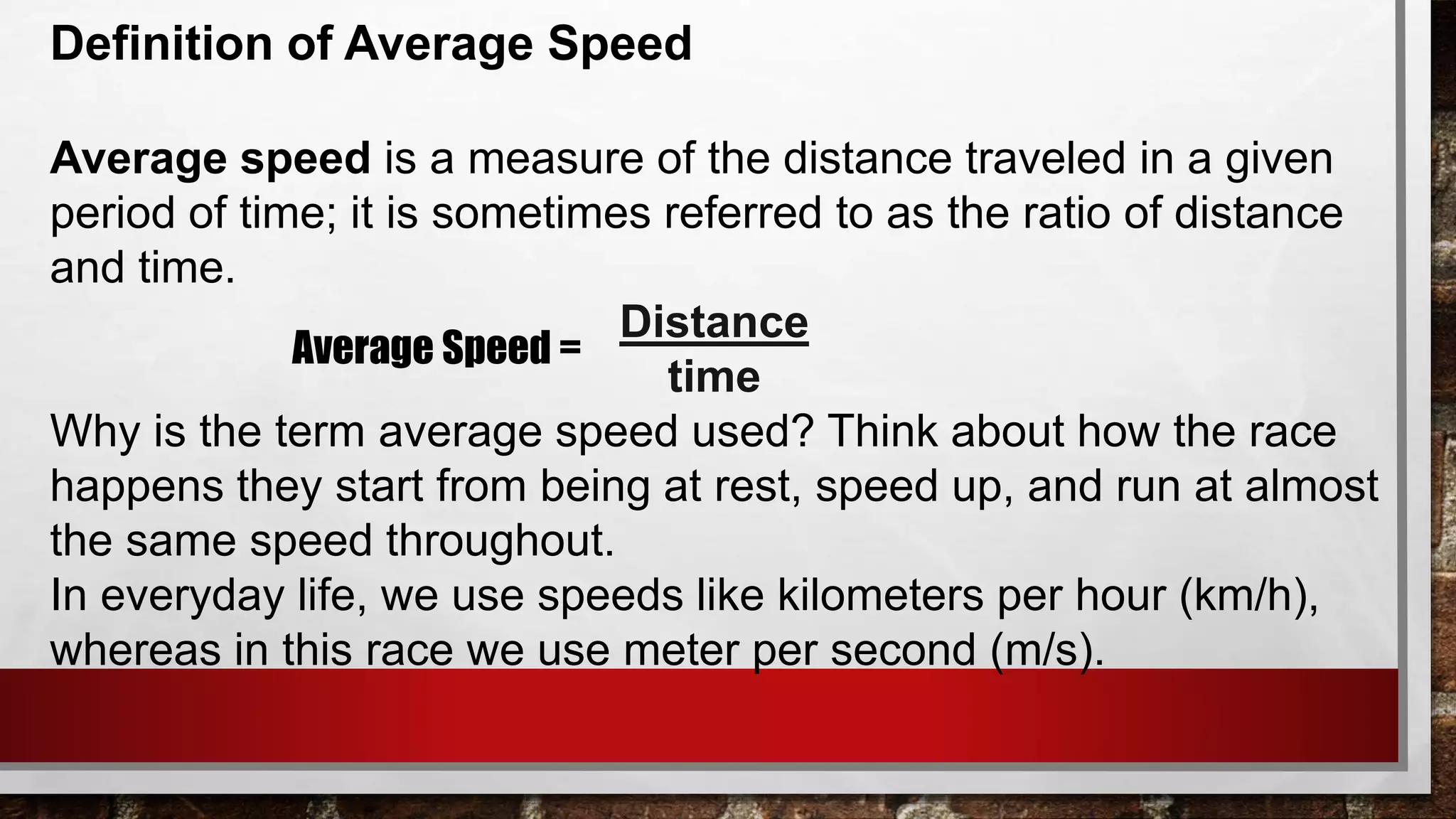 Speed, Distance and Time .pptx