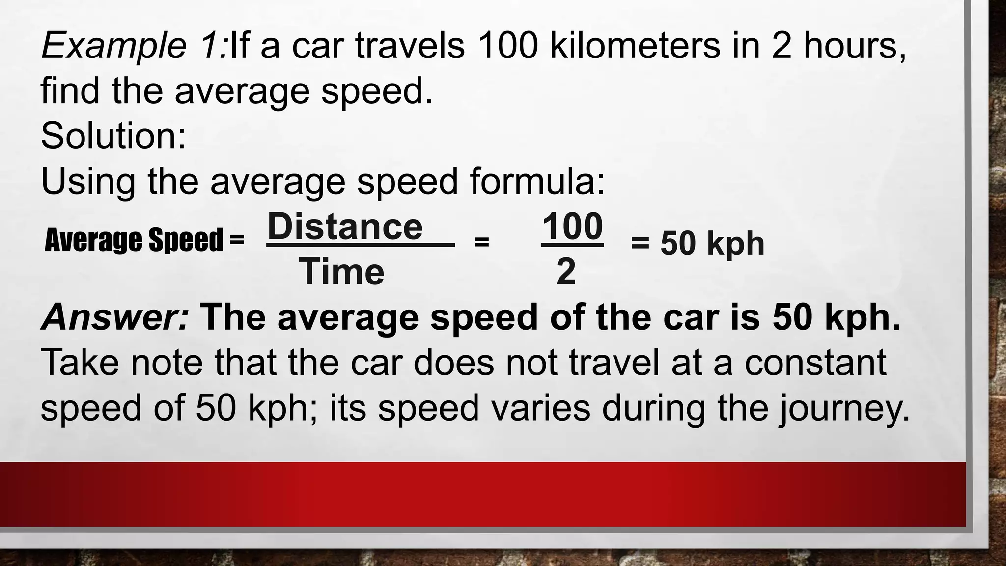 Speed, Distance and Time .pptx