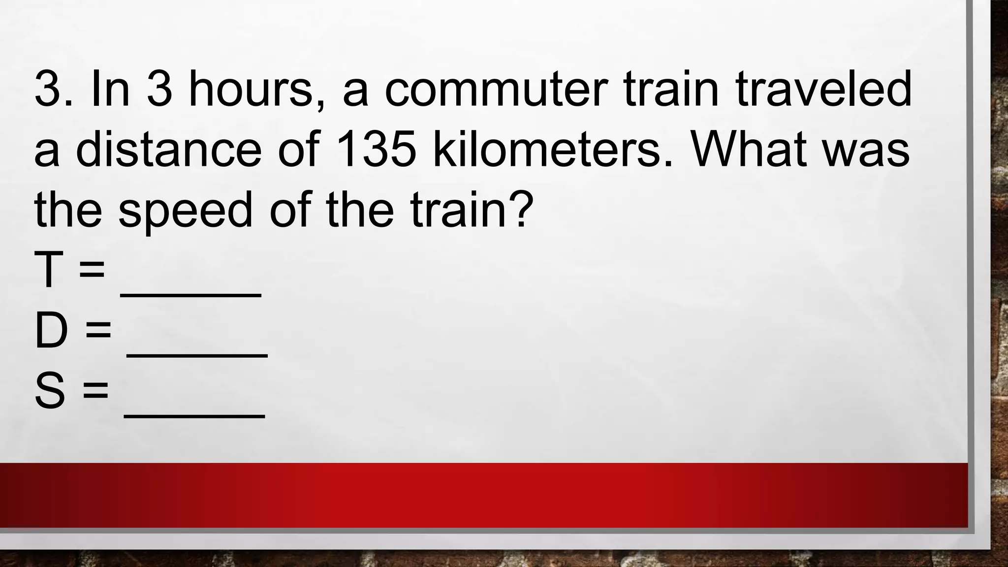 Speed, Distance and Time .pptx