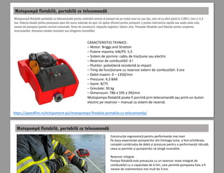 Motopompe flotabile pentru pompieri | PDF