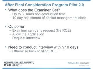 Speeding Up Allowance of Patent Application at the USPTO | PPT