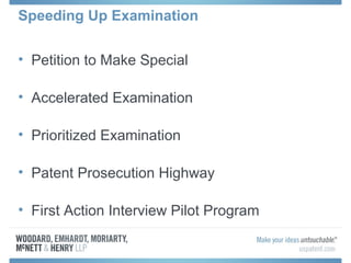 Speeding Up Patent Examination at the USPTO | PPT