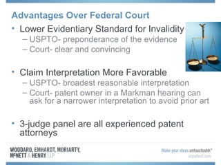Speeding Up Invalidity Using Procedures at the USPTO | PPT