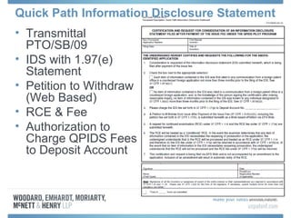 Speeding Up Issuance of Patents at the USPTO | PPT