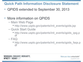 Speeding Up Issuance of Patents at the USPTO | PPT