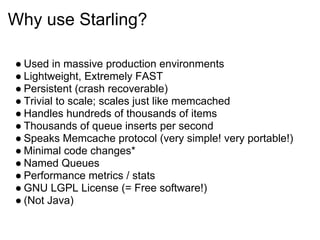Speeding up Page Load Times by Using Starling | PPT