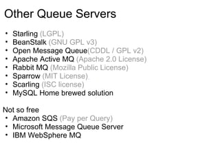 Speeding up Page Load Times by Using the Starling Queue Server | PPT