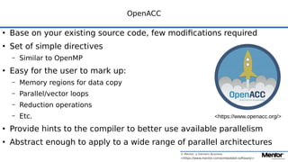 Speeding up Programs with OpenACC in GCC | PPT