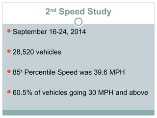 Speed limit changes | PPT