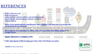 SPEED LIMITS AND OBSERVATION ON DESIGNATED ROADS.pptx