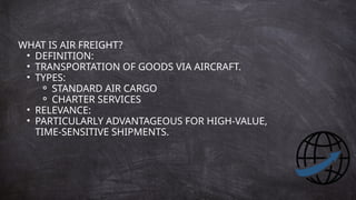 speedlux company - air cargo service | PPT