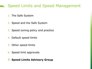 Speed management & setting speed limits amy stebbing | PDF | Auto ...