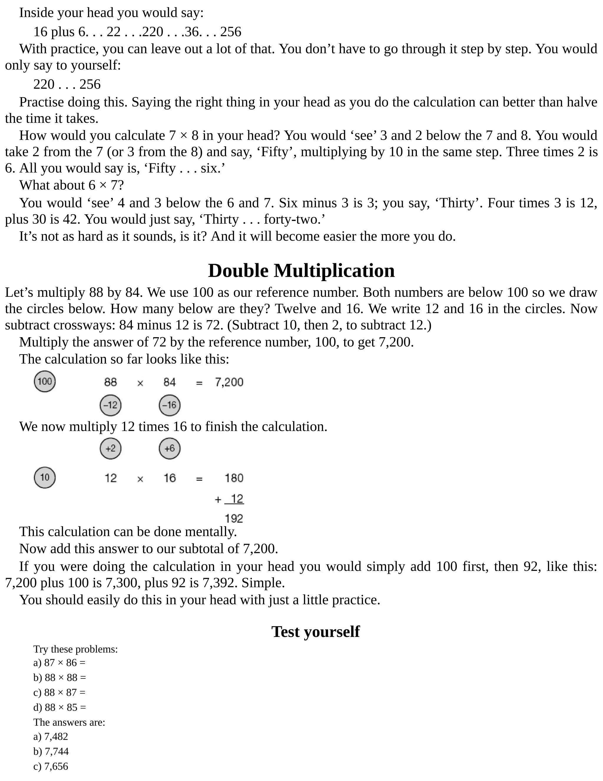 Speed math for kids achieve their full potential | PDF
