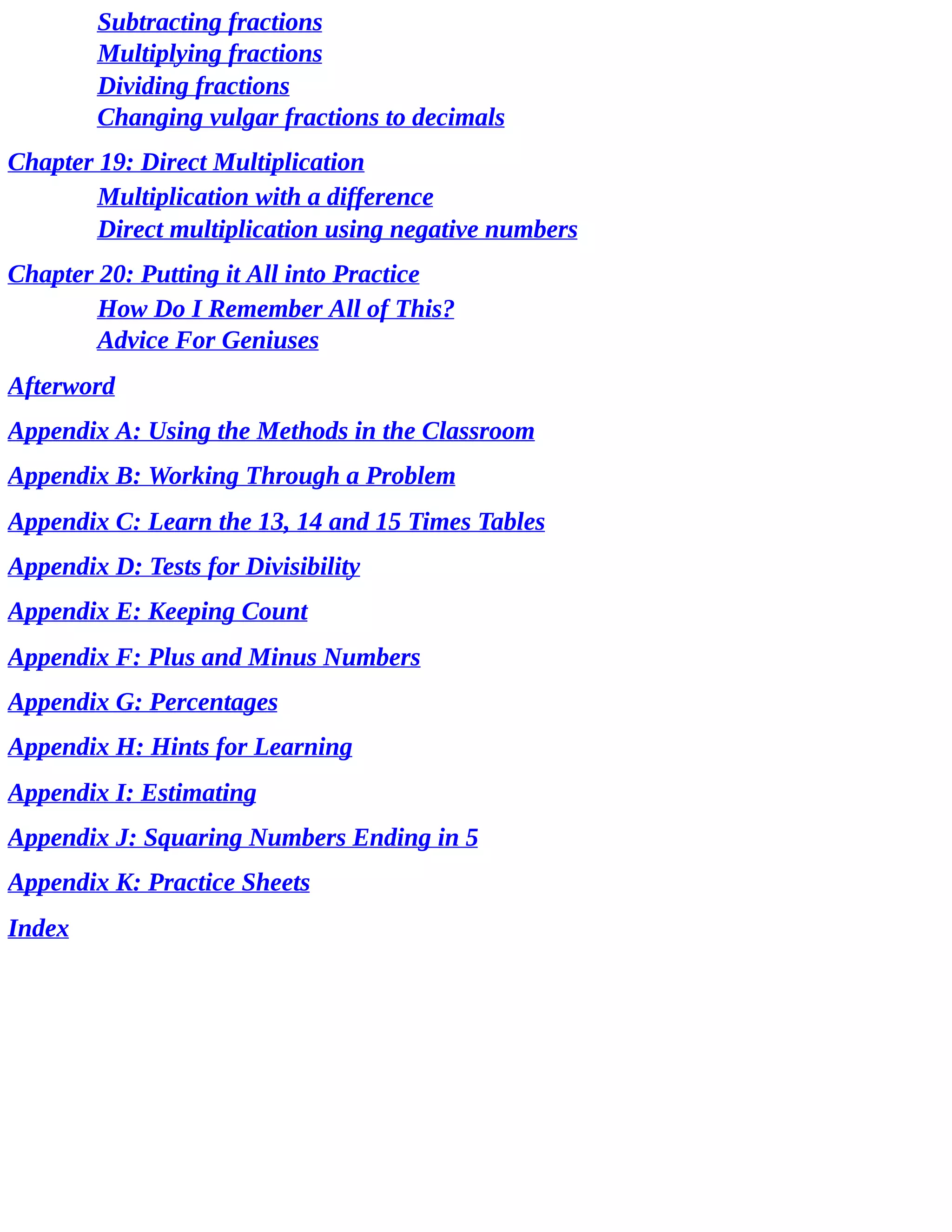 Speed math for kids achieve their full potential | PDF