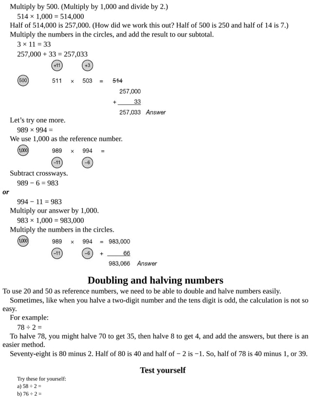 Speed math for kids achieve their full potential | PDF