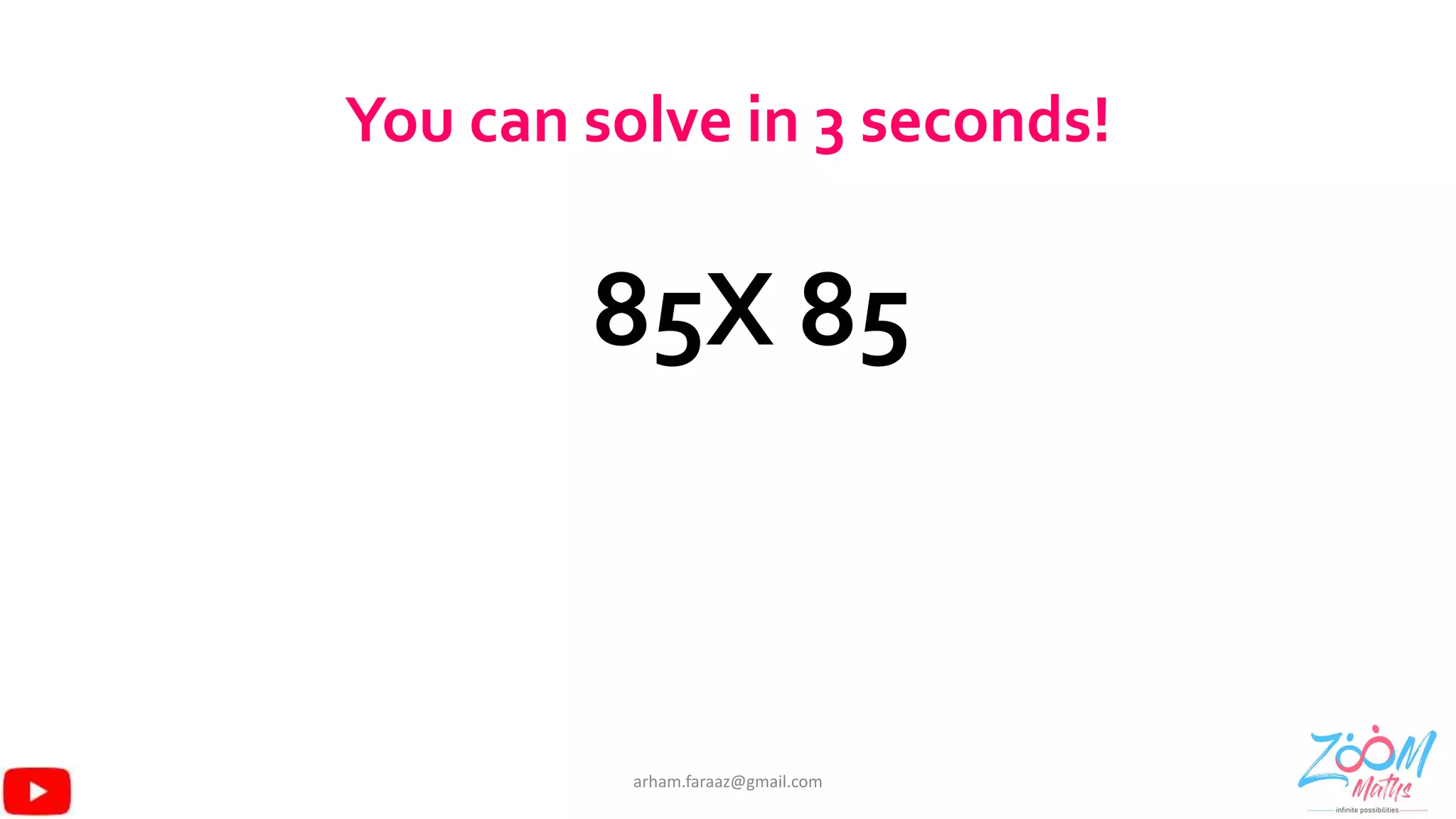 Speed maths 12 tricks shortcuts fast vedic mental maths | solve in less ...