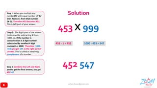 Speed maths 12 tricks shortcuts fast vedic mental maths | solve in less ...