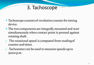 Speed measurement | PPTX