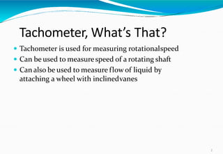 Speed measurement | PPTX