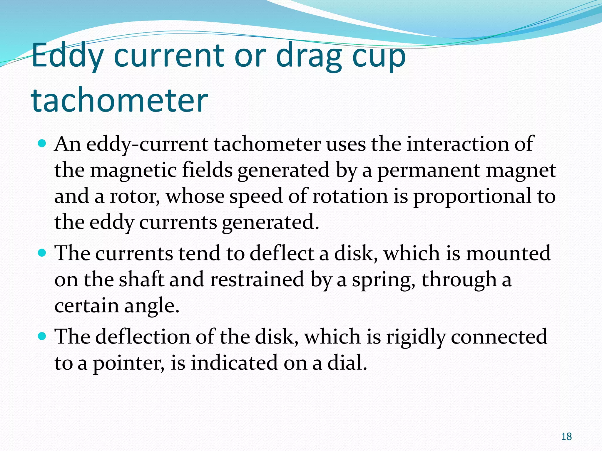 Speed measurement, tachometer | PPTX