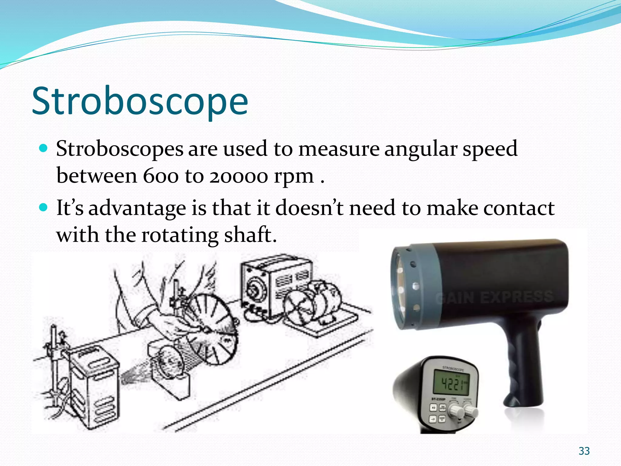 Speed measurement, tachometer | PPTX