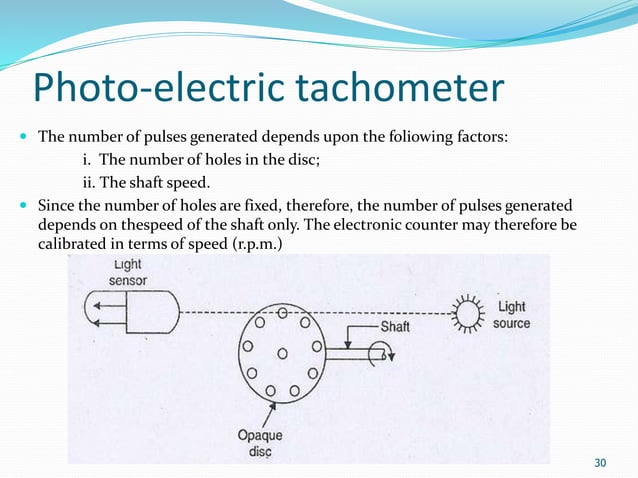 Speed measurement, tachometer | PPTX