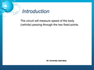 Speed Measuring Circuit | PPT