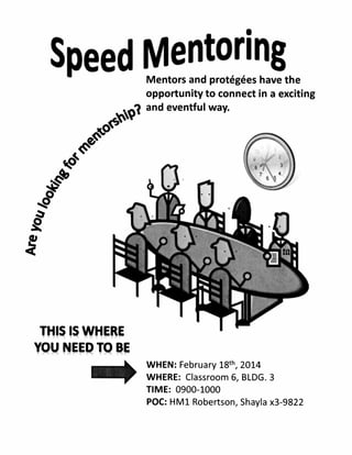 Speed mentoring | PDF