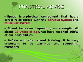 MOTOR SKILLS: SPEED | PPT