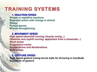 PHYSICAL SKILLS: SPEED | PPT
