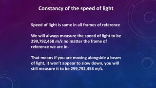 Speed of light | PPTX