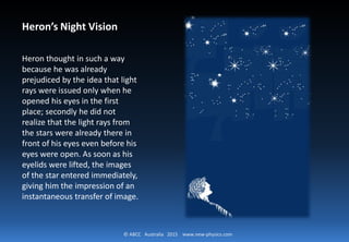 Speed of light [1 of 4] Concepts in Ancient Greece | PDF