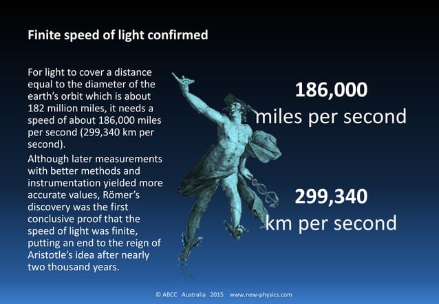 Speed of light [3 of 4] measured by Romer | PPT | Free Download