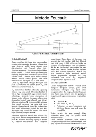 Speed of light apparatus modul | PDF