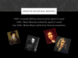 Speed of sound | PPTX