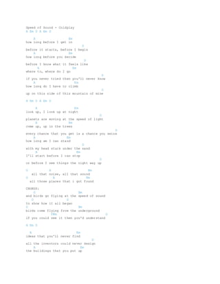 Speed of sound | DOCX