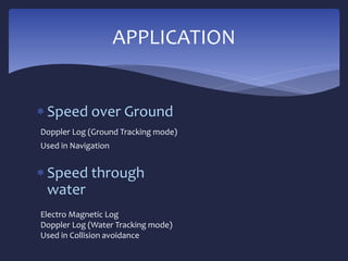 Speed over groud vs speed over water | PPTX