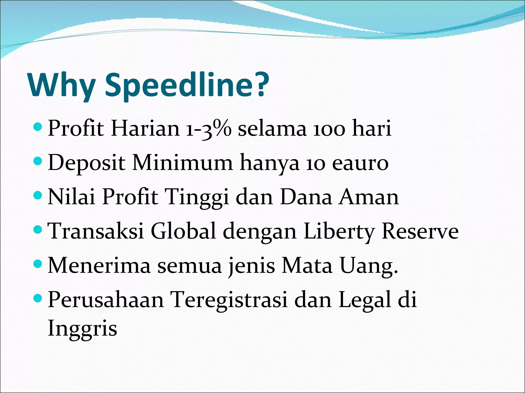 Marketing Plan Speedline | PPT