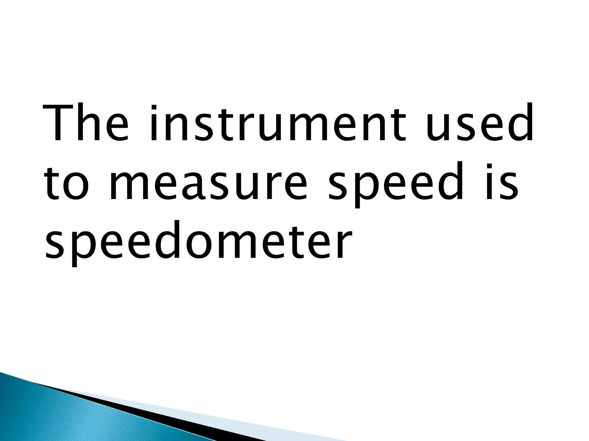 Speed ppt | PPT
