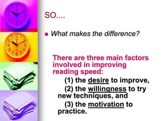Speed reading | PDF