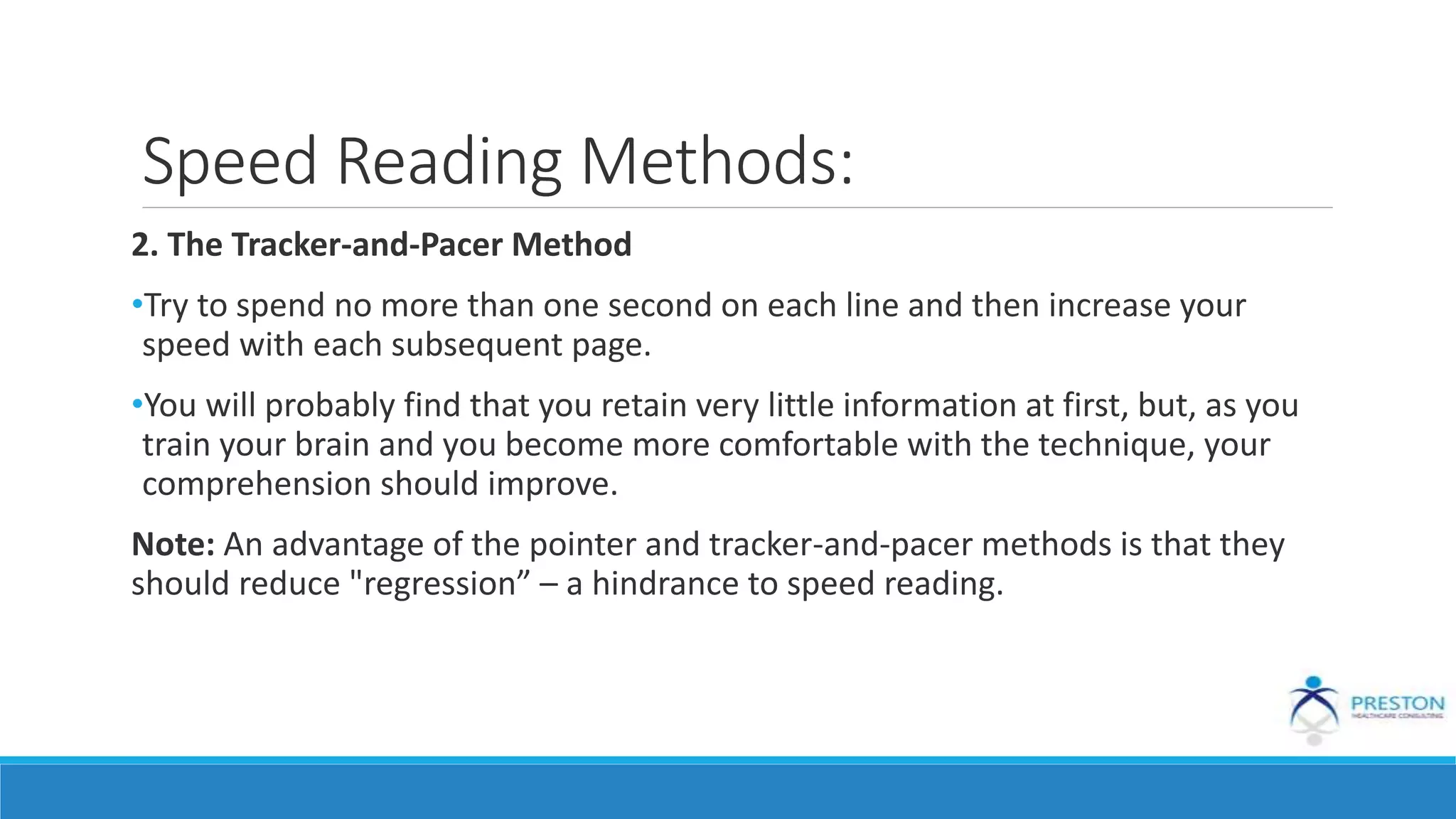 Speed reading | PPTX