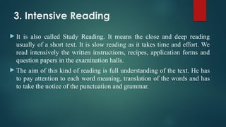 Speed Reading lecture that help students to learn English | PPTX